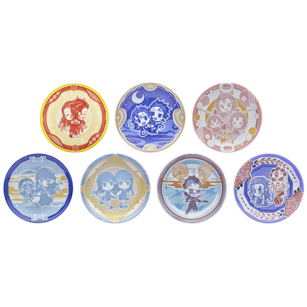 Kyun-Chara Design Plate - Prize E | Ichiban Kuji Ichiban Kuji Demon ...